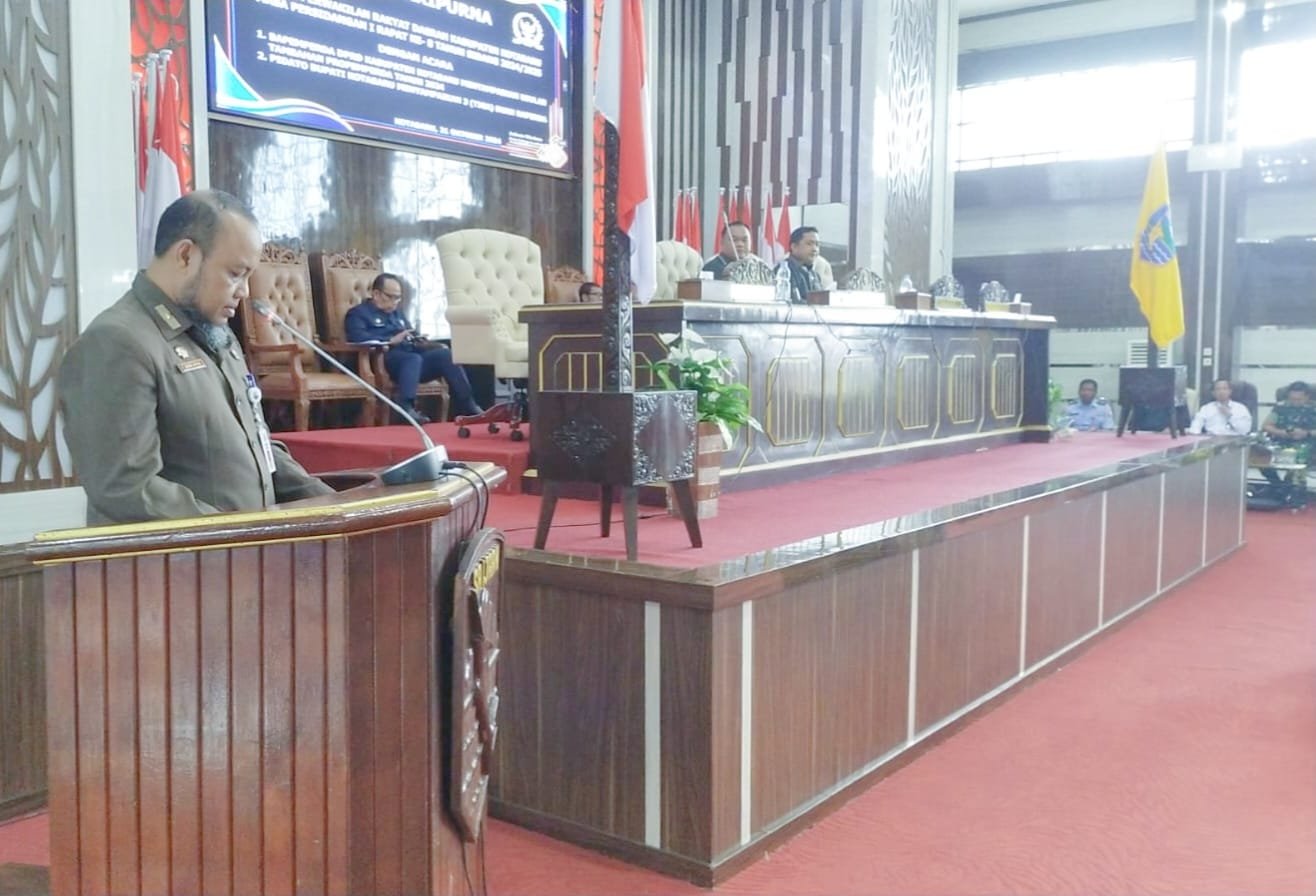 Staf Ahli Setda Kotabaru Sampaikan Tiga Raperda dalam Rapat Paripurna ... Staf Ahli Setda Kotabaru Sampaikan Tiga Raperda dalam Rapat Paripurna ...